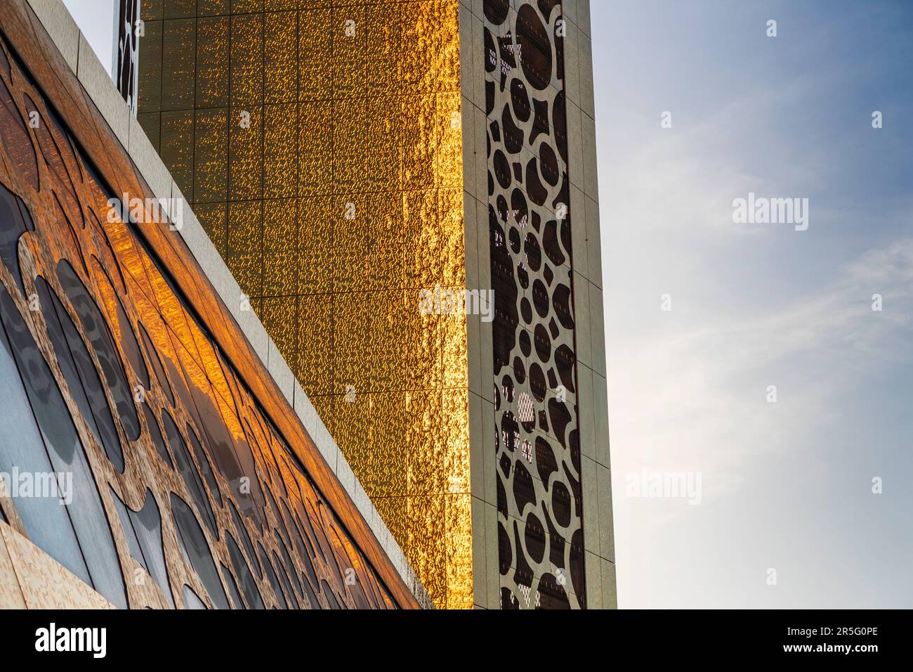 Dubai, UAE - 04.29.2023 - Popular sightseeing and attraction building ...