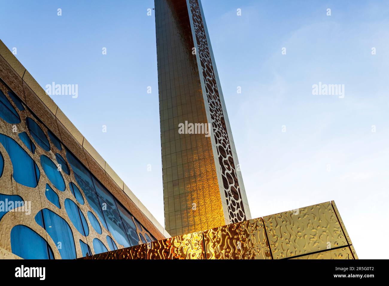 Dubai, UAE - 04.29.2023 - Popular sightseeing and attraction building ...