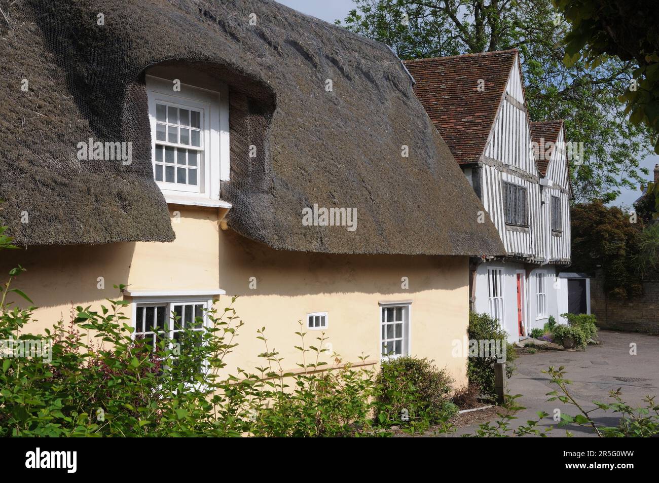 Church Cottage, Linton, Cambridgeshire Stock Photo - Alamy