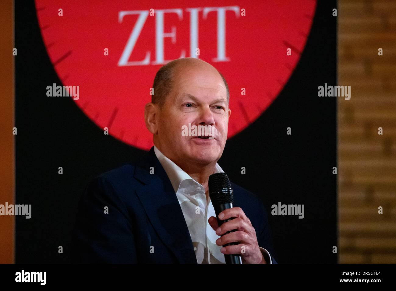 Hamburg, Germany. 03rd June, 2023. German Chancellor Olaf Scholz (SPD ...