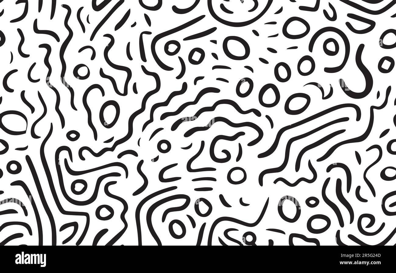 Seemless pattern black and white hi-res stock photography and images ...
