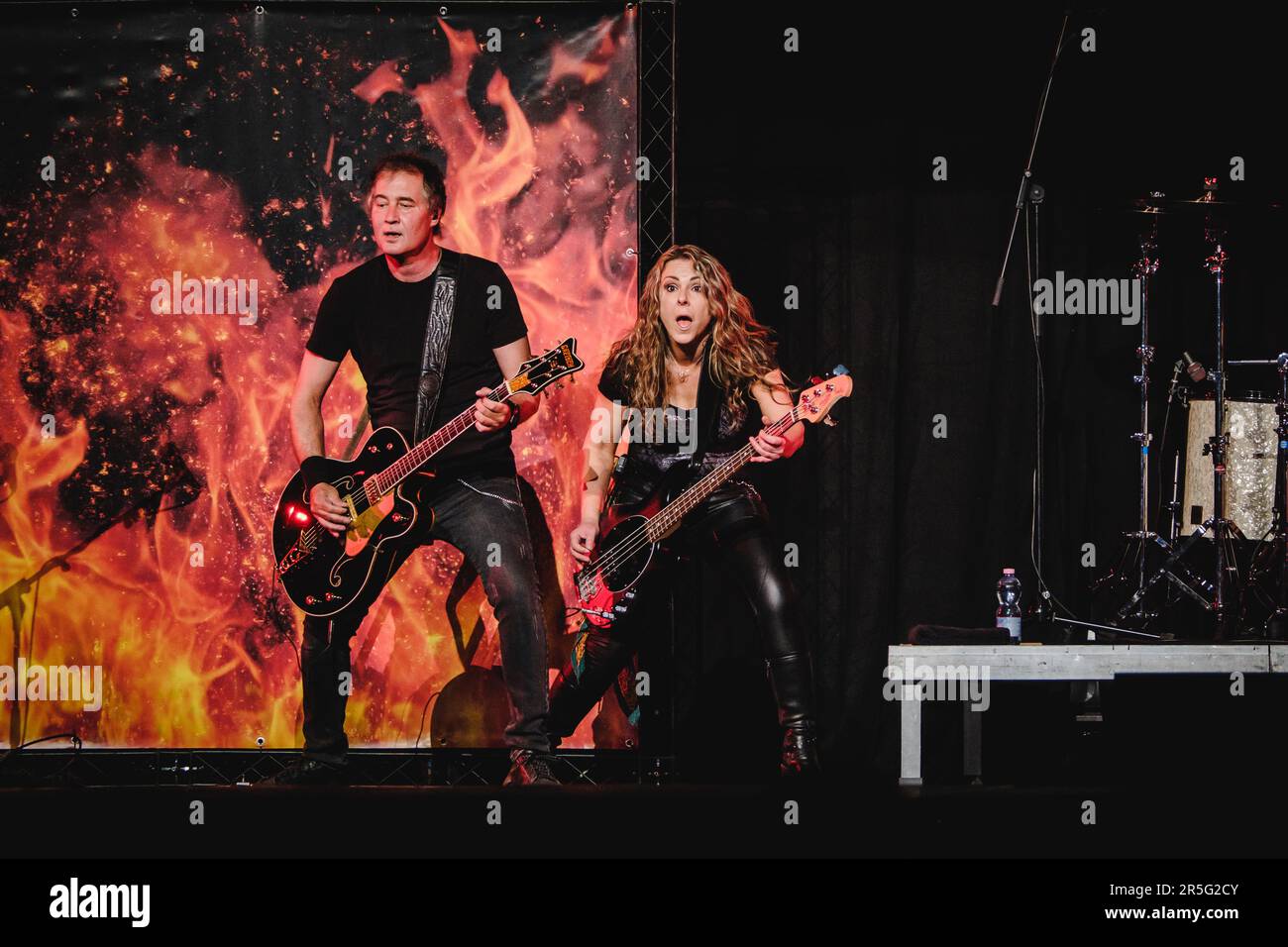 Zürich, Switzerland. 02nd June, 2023. The Swiss hard rock band Storace ...