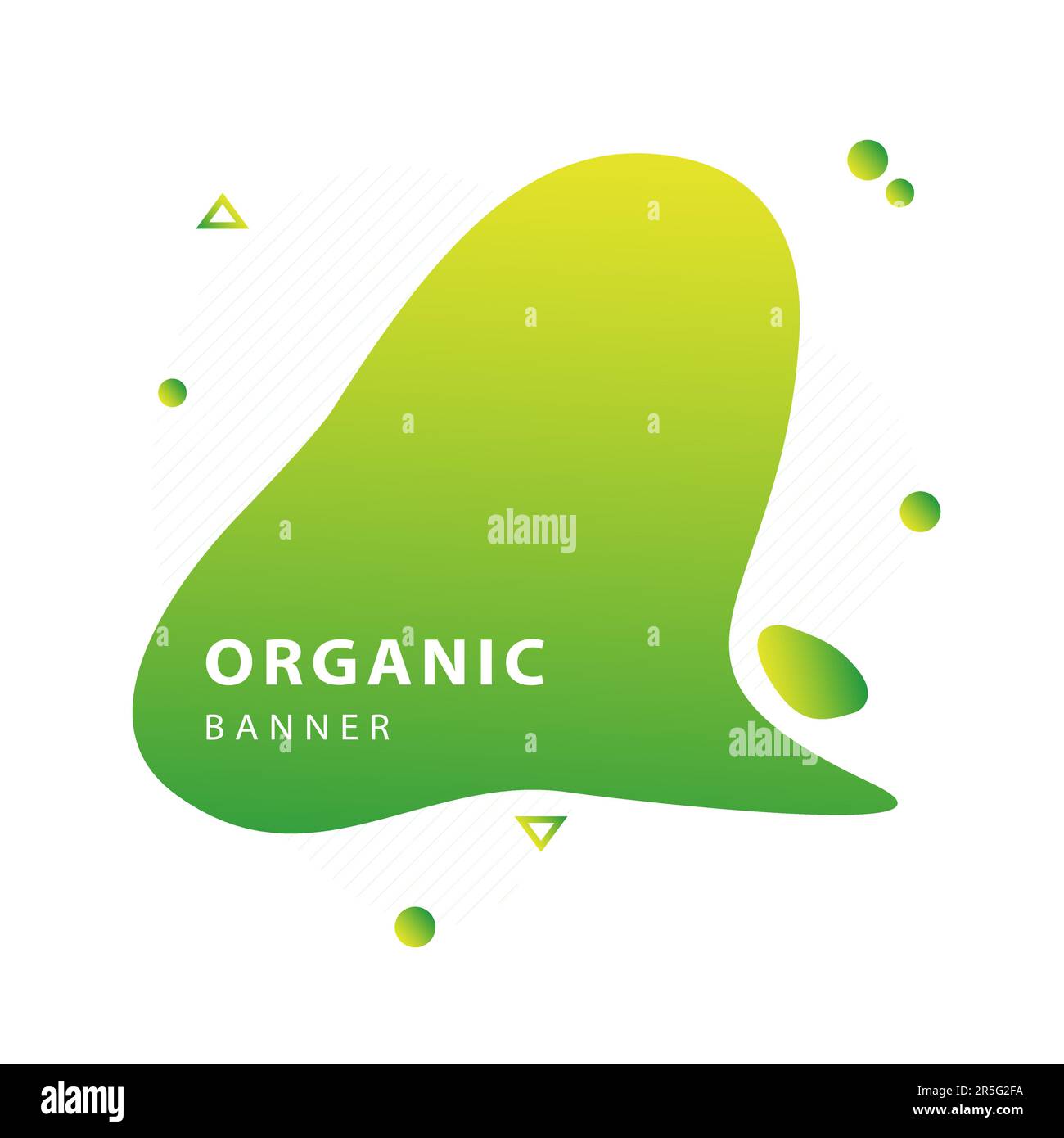 Green abstract organic form Stock Vector Image & Art - Alamy