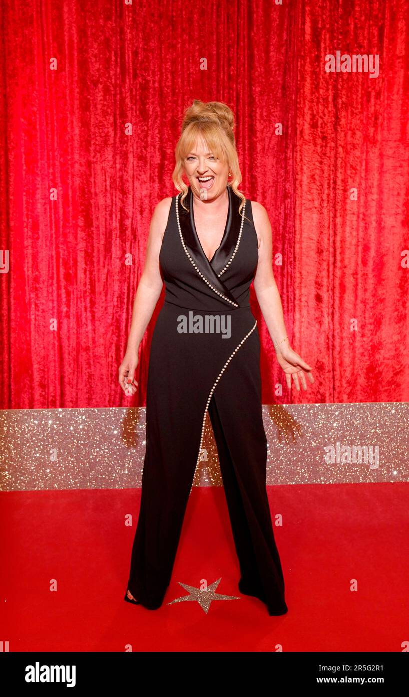 Sally Ann Matthews attends the British Soap Awards 2023 at The Lowry ...
