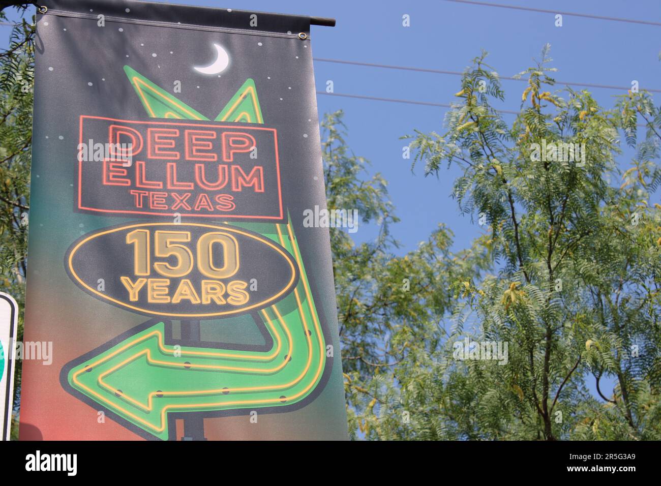 Denton,,Dallas and Deep Ellum,Downtown Highlights Stock Photo - Alamy