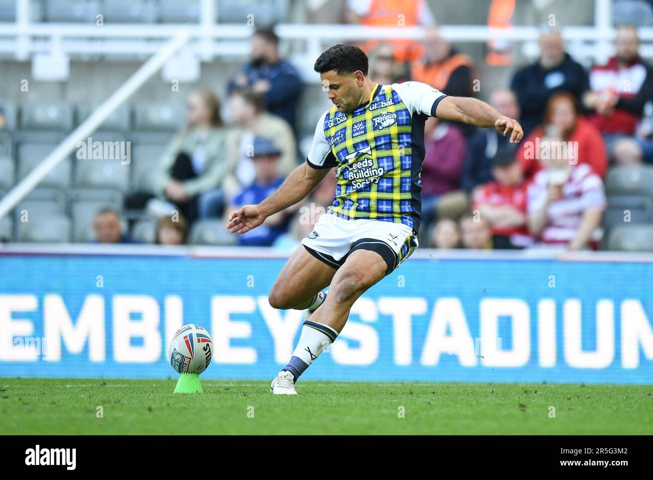 Newcastle, England - 3rd June 2023 - Rhyse Martin (12) of Leeds Rhinos ...