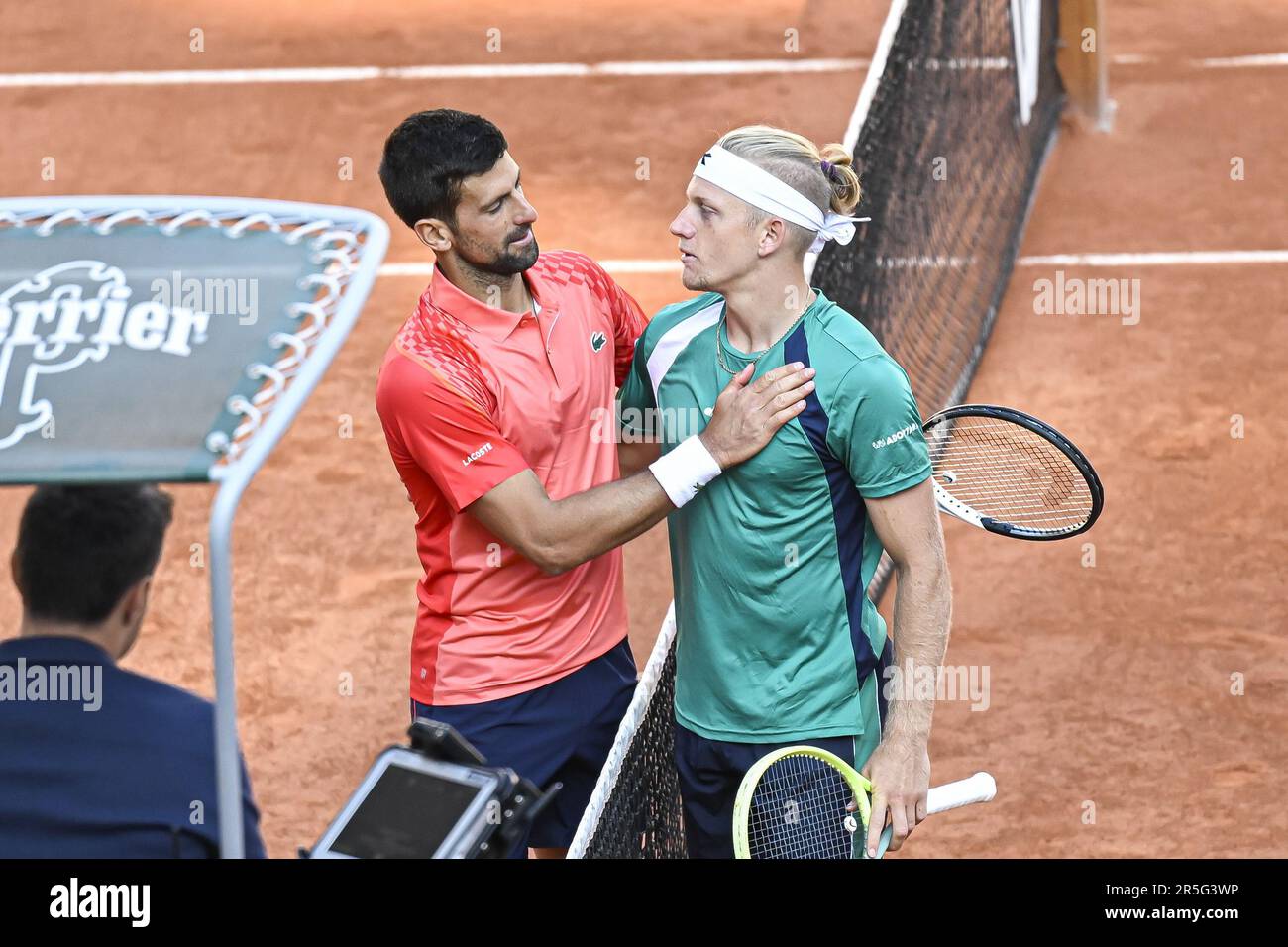 Novak paris 2023 alejandro davidovich hi-res stock photography and ...