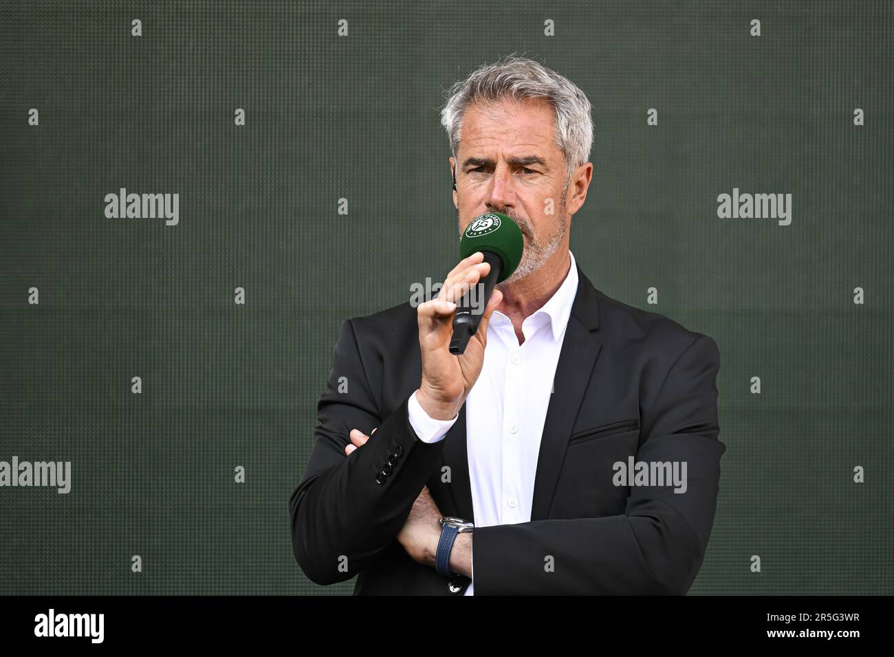 Marc Maury during the French Open, Grand Slam tennis tournament on June ...