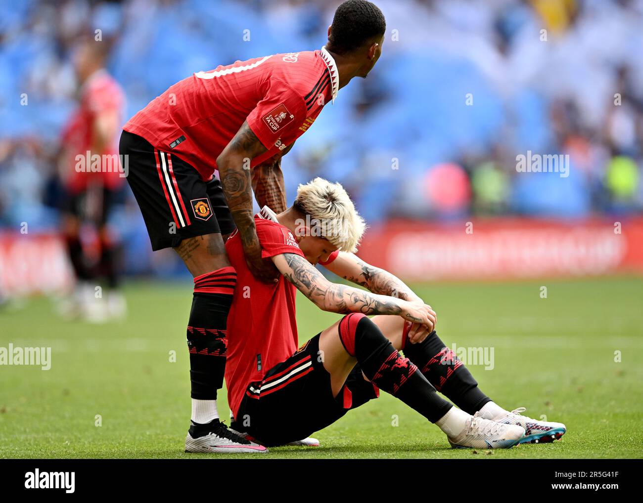 London, UK. 3rd June, 2023. Marcus Rashford of Manchester United ...