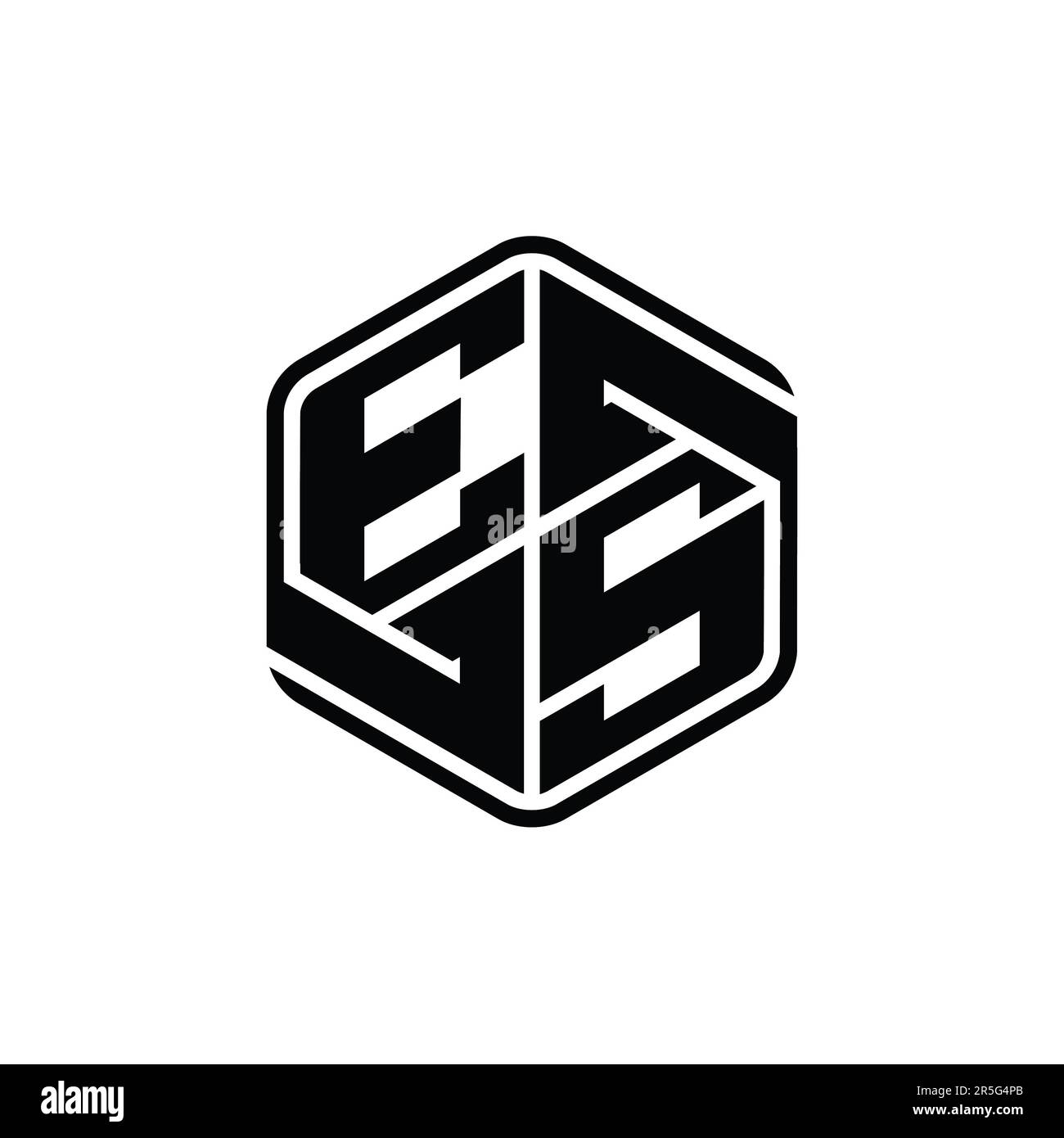 Es gaming logo Cut Out Stock Images & Pictures - Alamy