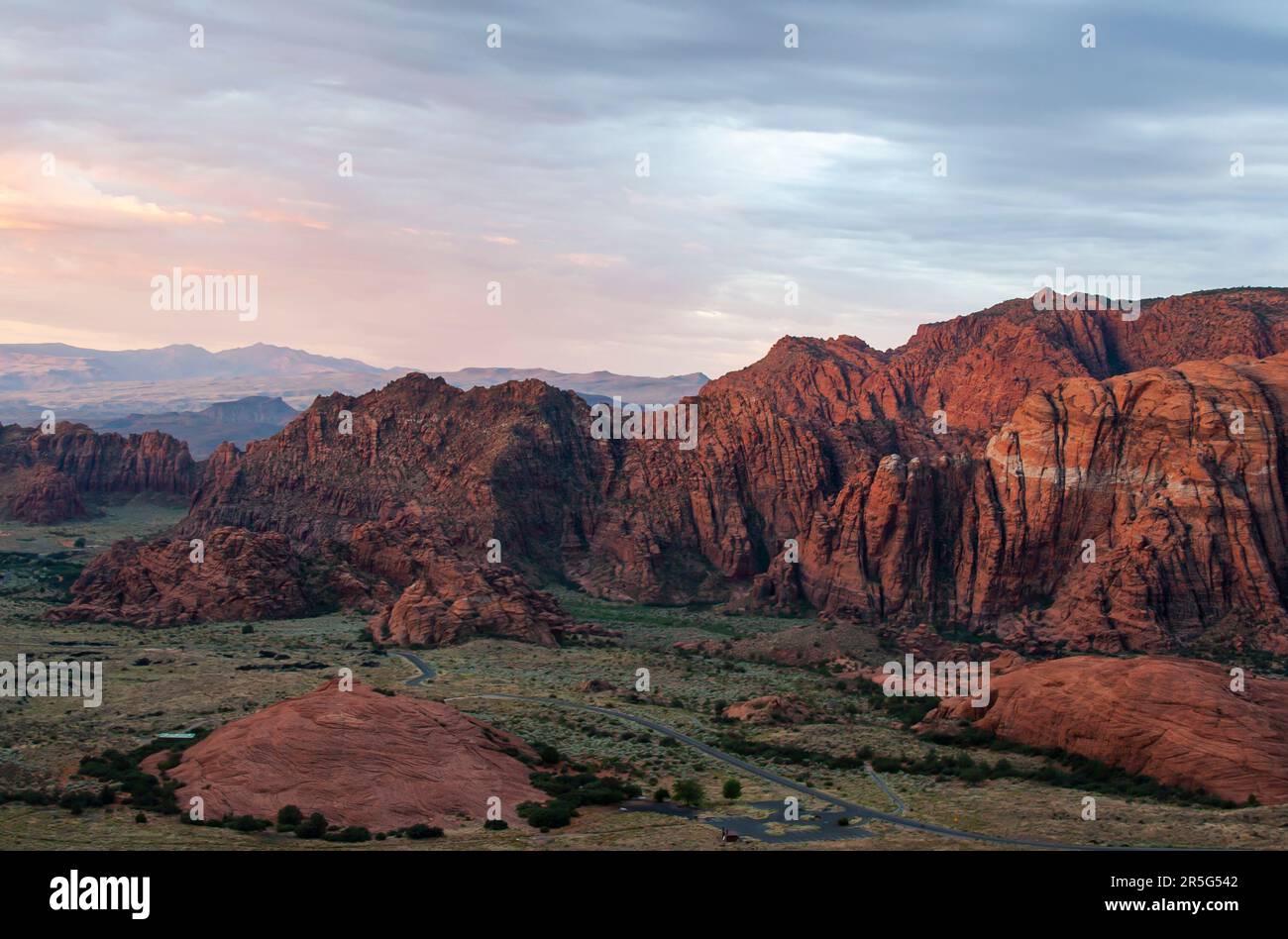 St george utah sunset hi-res stock photography and images - Alamy