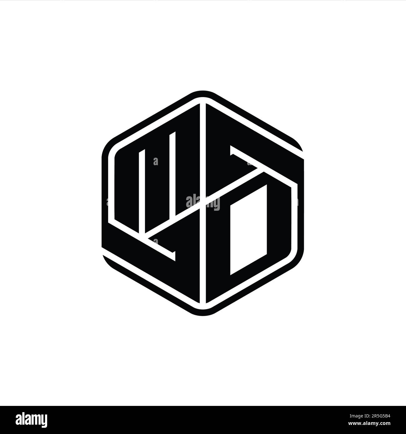 MD Letter Logo monogram hexagon shape with ornament abstract isolated ... MD Letter Logo monogram hexagon shape with ornament abstract isolated ...