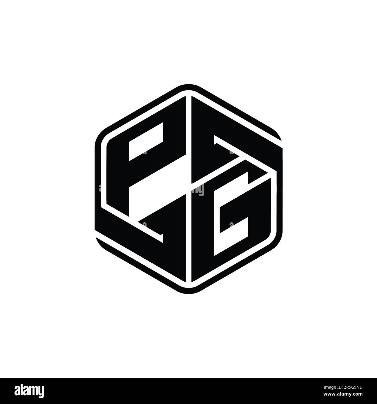 Letter pg logo Cut Out Stock Images & Pictures - Alamy