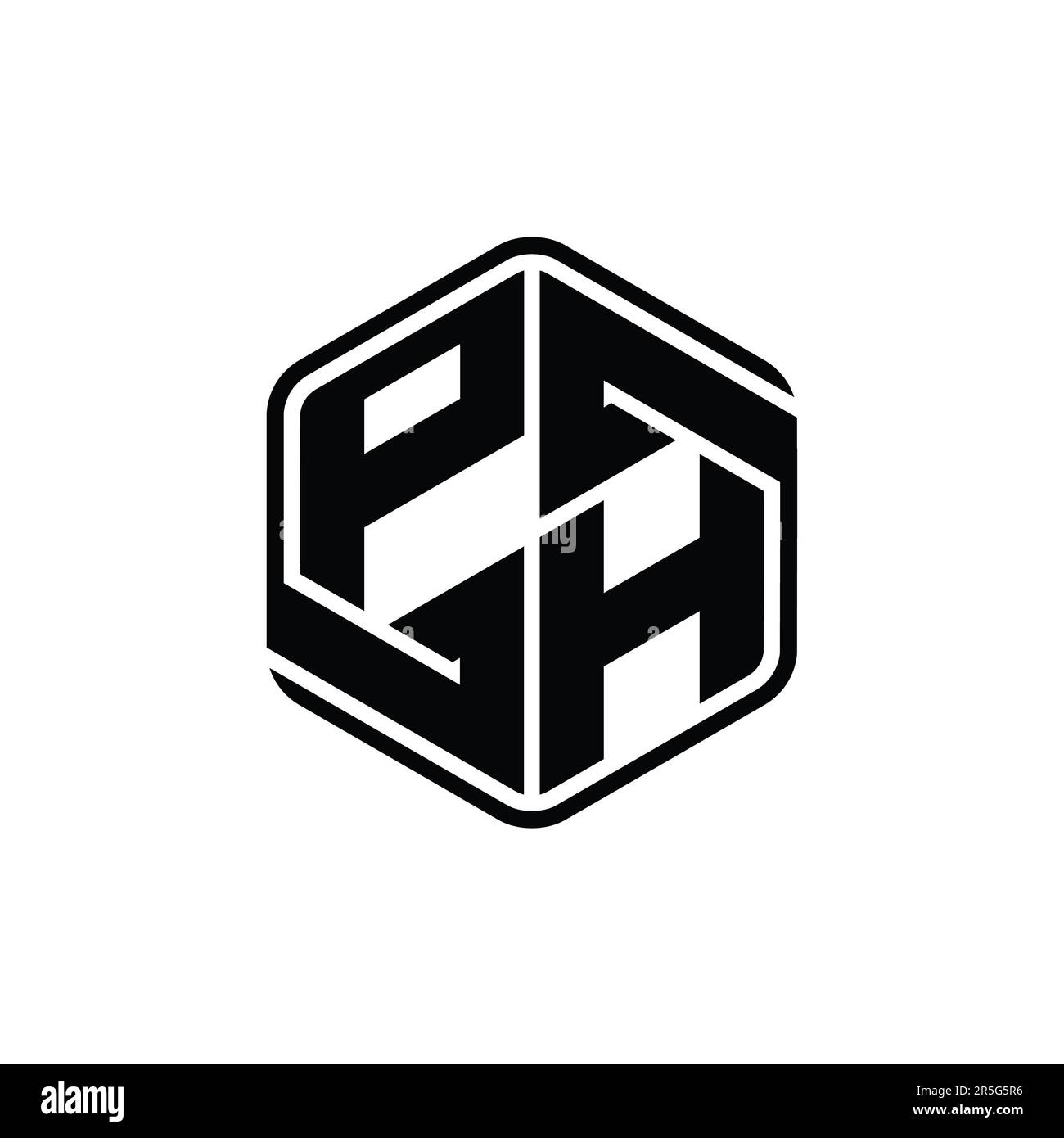Ph modern logo Cut Out Stock Images & Pictures - Alamy