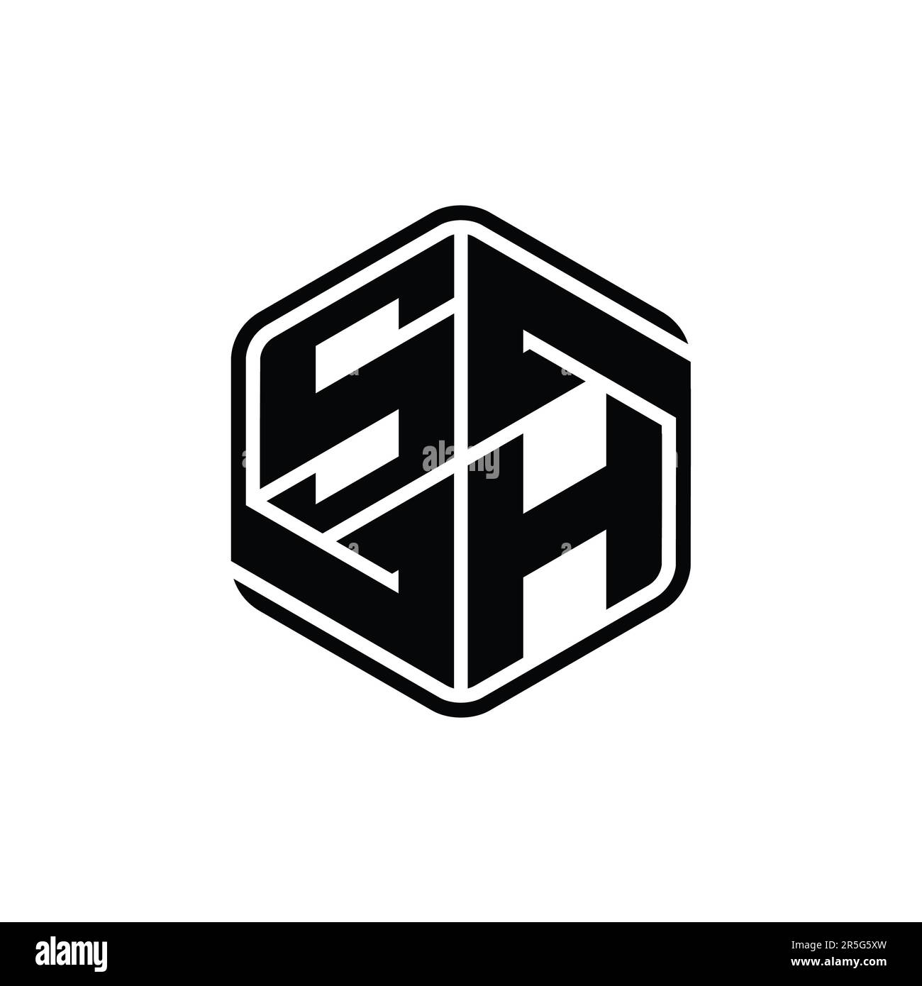 Sh hexagon hi-res stock photography and images - Alamy