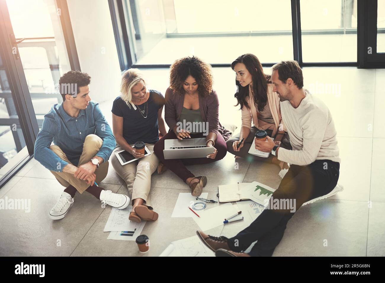 Outstanding work comes from the effort of a team. a team of designers ...