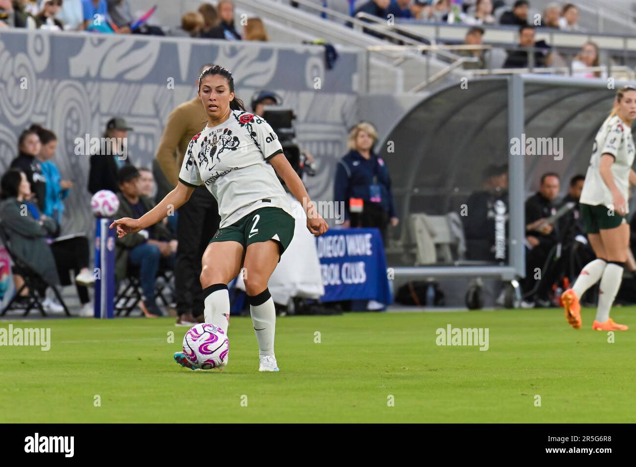 San Diego, California, USA. 26th May, 2023. Portland Thorns defender ...
