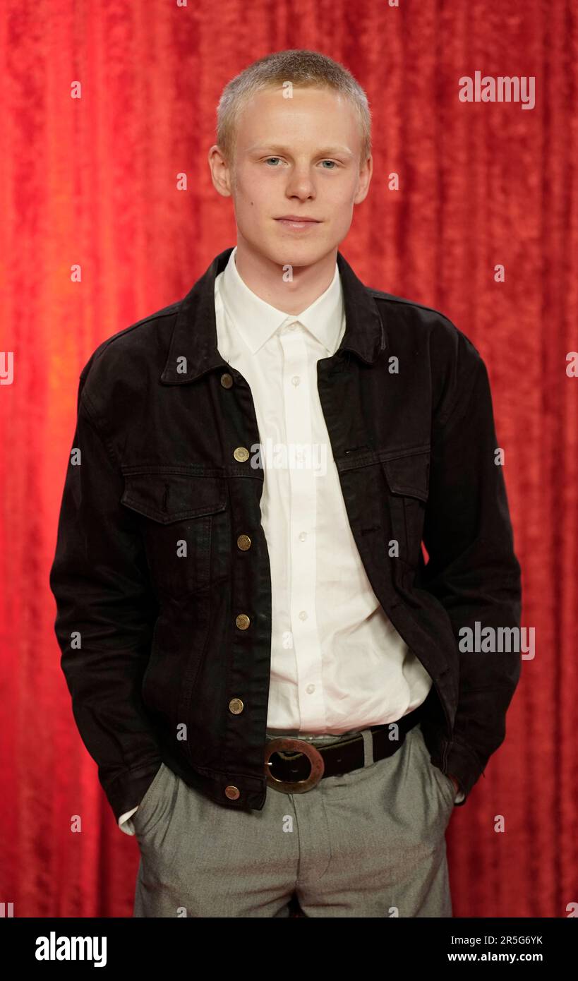 Clay Milner Russell attends the British Soap Awards 2023 at The Lowry ...