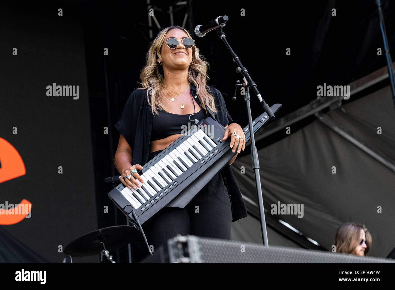 Madeline Edwards performs at Railbird Music Festival on Saturday, June ...
