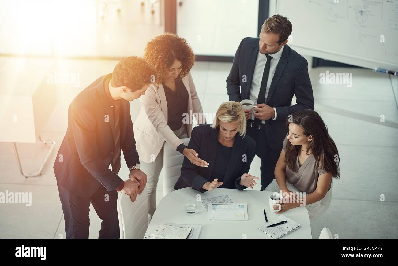 The exceptional teamwork responsible for their companys success. a ...