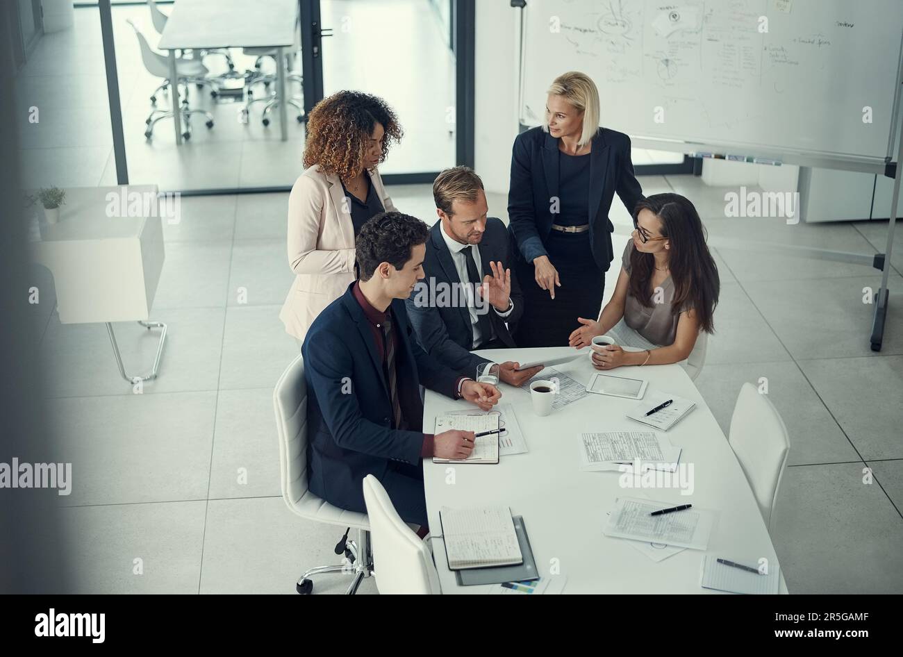 The work that shows why theyre the top ranking team. a group of ...