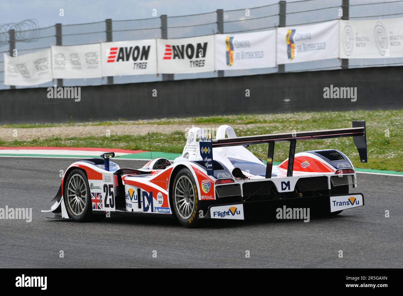 Scarperia, 2 April 2023: MG-Lola EX264 year 2005 in action during ...