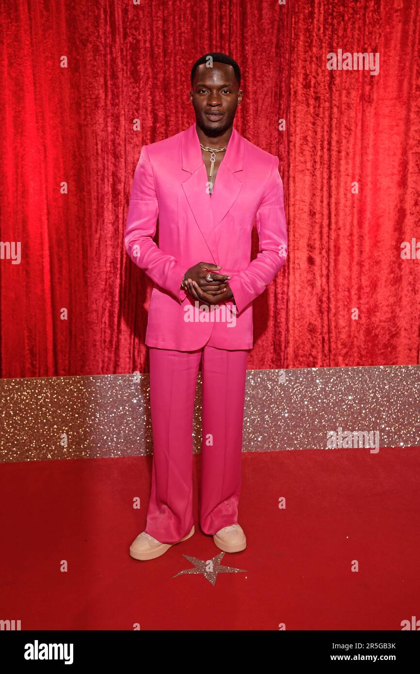Ashley Byam attends the British Soap Awards 2023 at The Lowry Theatre ...