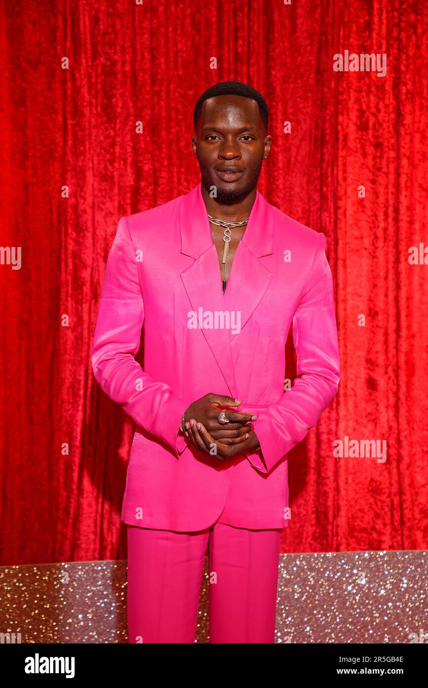 Ashley Byam attends the British Soap Awards 2023 at The Lowry Theatre ...