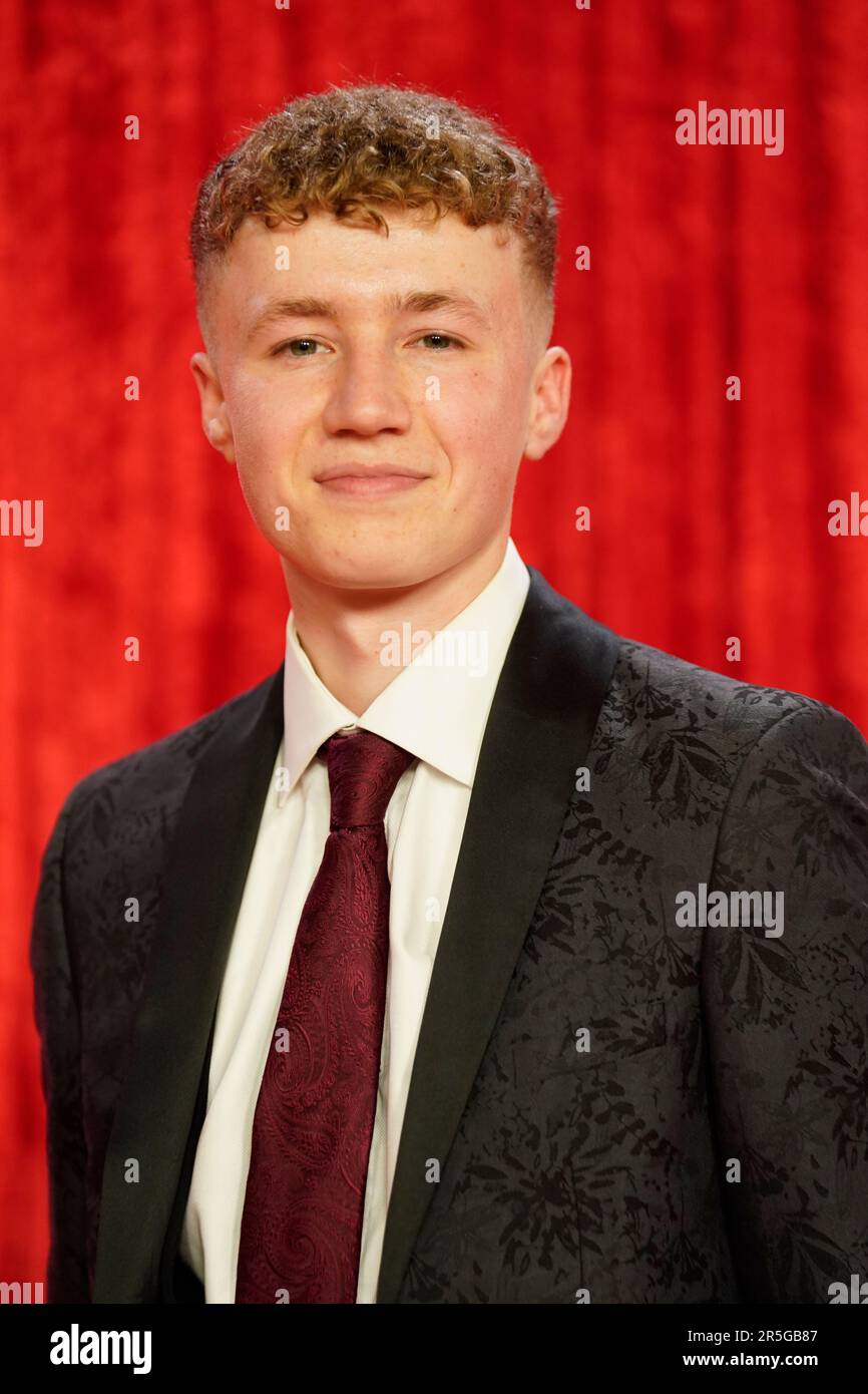 Jack Downham attends the British Soap Awards 2023 at The Lowry Theatre ...