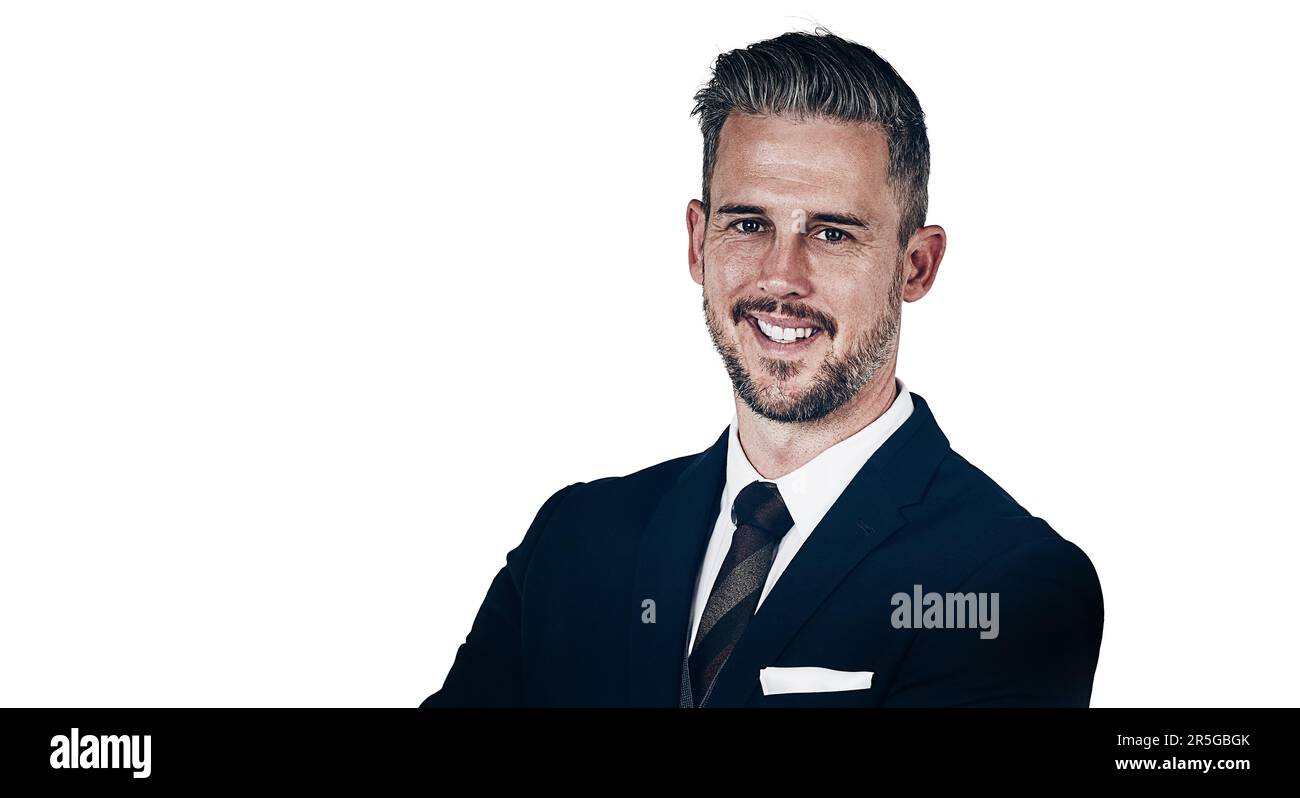 Am I happy in my career Absolutely. Studio portrait of a confident ...