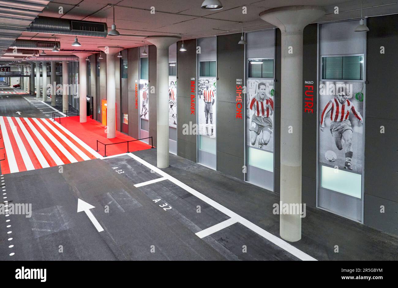 Underground VIP parking at Civitas Metropolitano arena - the official ...