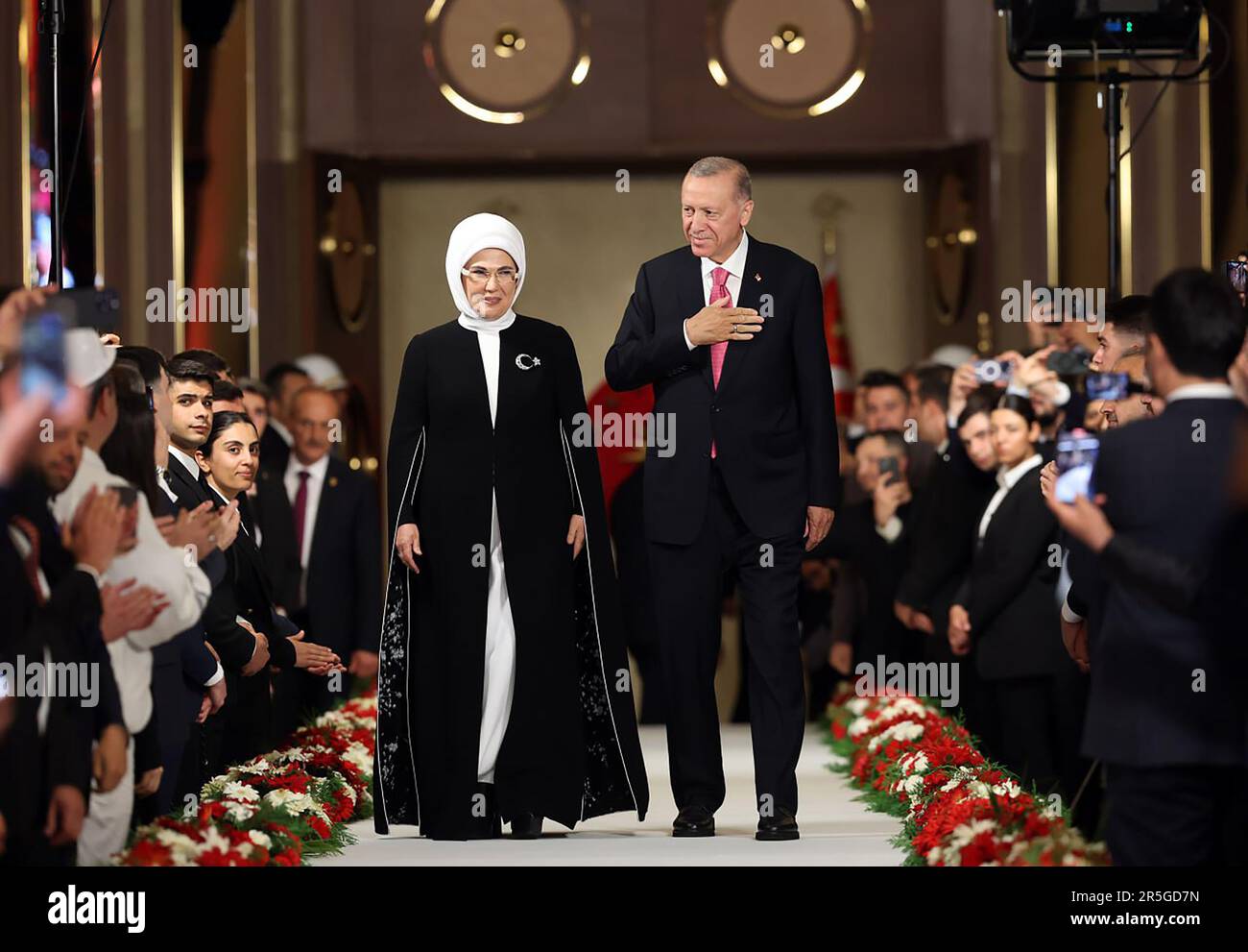 Ankara, Turkey. 03rd June, 2023. Turkish President Recep Tayyip Erdogan ...