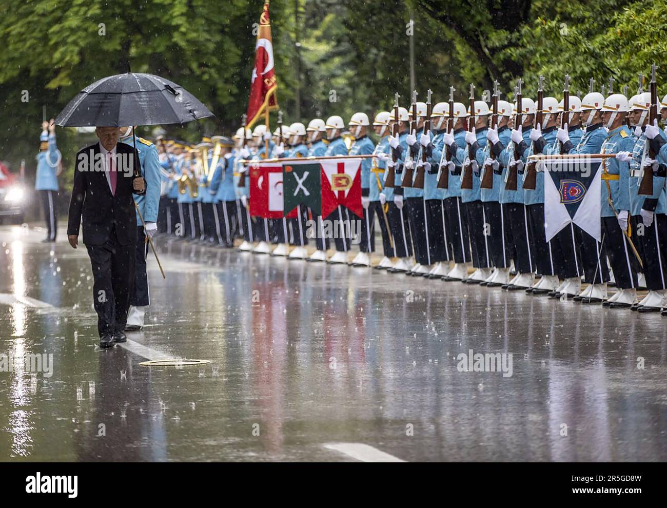 Ankara, Turkey. 03rd June, 2023. Turkish President Recep Tayyip Erdogan ...
