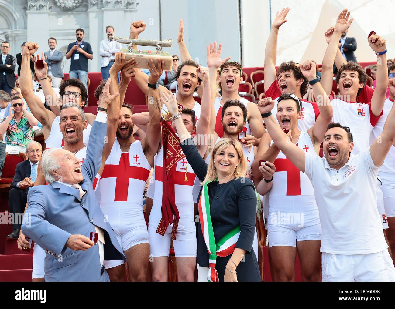 Venice, Italy. 03rd June, 2023. Genoa wins in Venice, at the end of a ...
