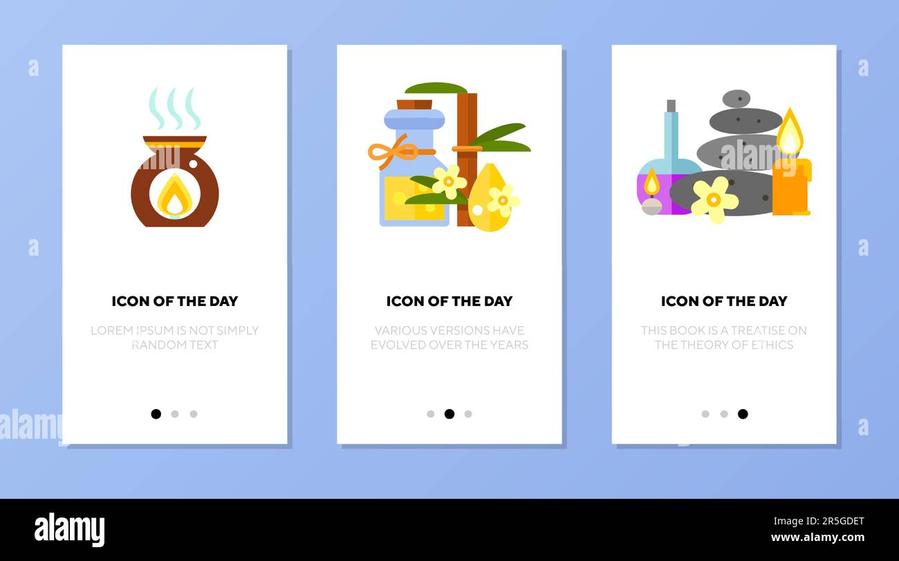 Spa things icon set Stock Vector Image & Art - Alamy