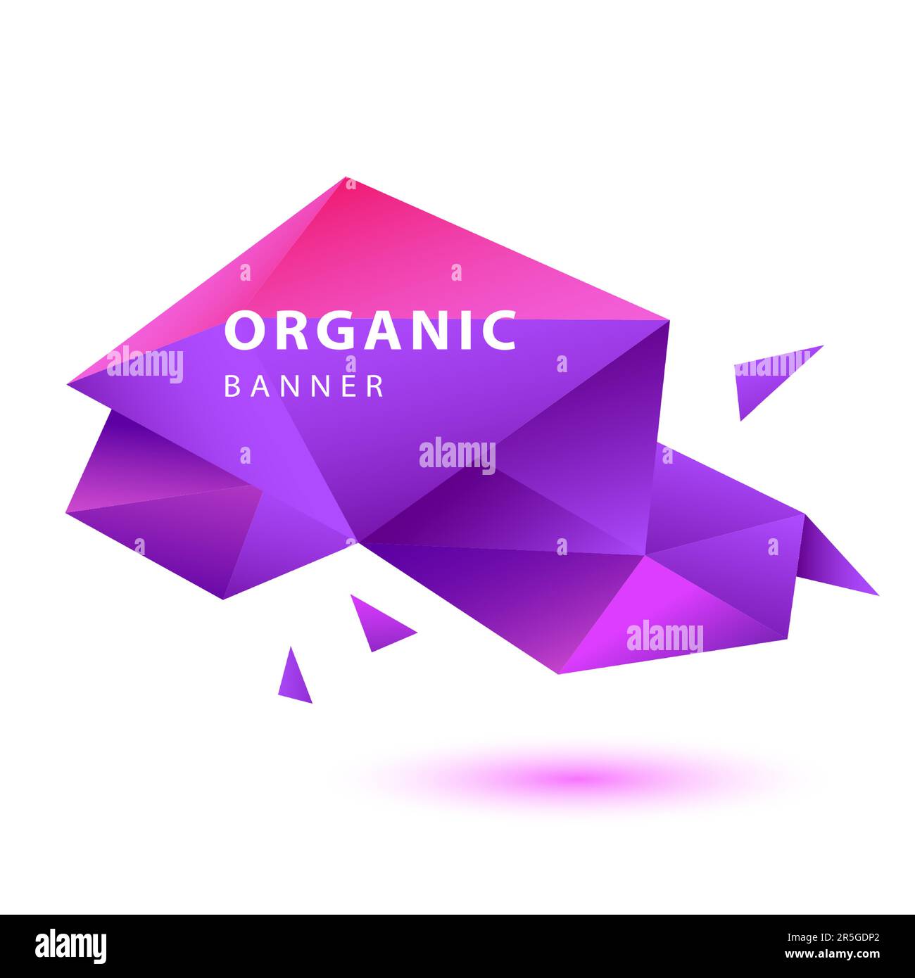 Pink triangle badge Stock Vector Images - Alamy