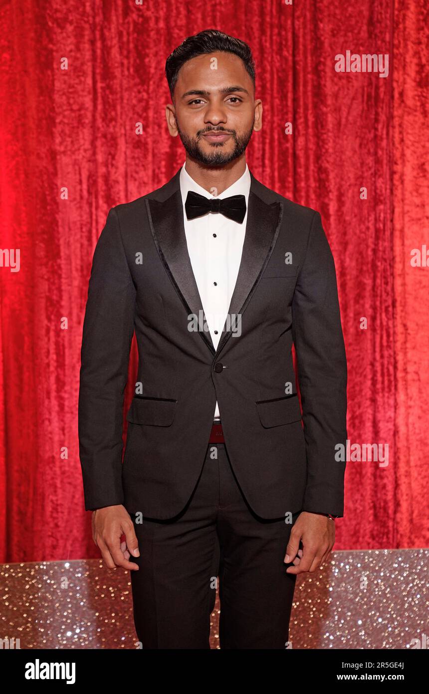 Ijaz Rana attends the British Soap Awards 2023 at The Lowry Theatre in ...