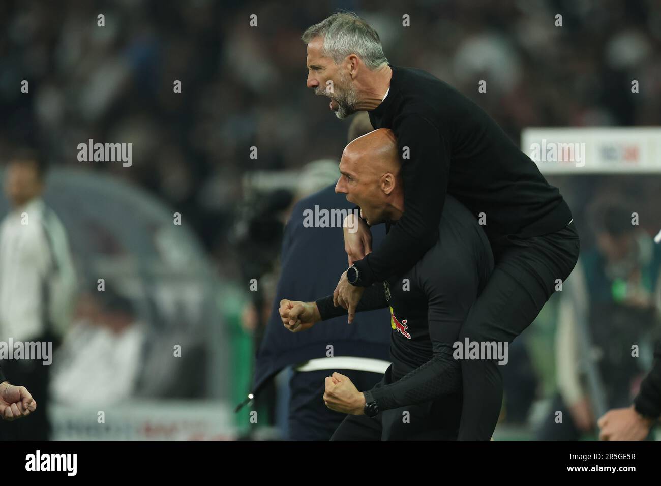 Berlin, Germany. 03rd June, 2023. Soccer: DFB Cup, RB Leipzig ...