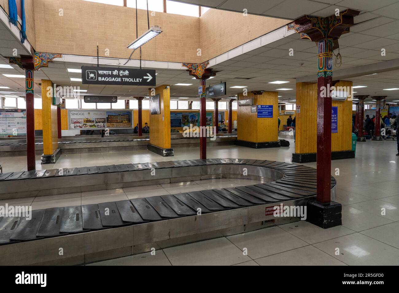 Kushok Bakula Rimpochee Airport in Leh, India Stock Photo - Alamy