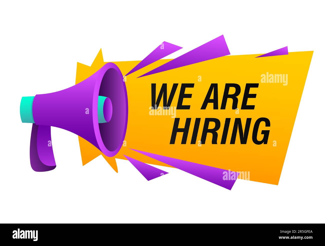 We are hiring banner design Stock Vector Image & Art - Alamy