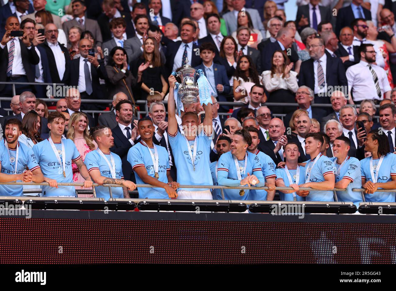 Wembley Stadium, London, UK. 3rd June, 2023. FA Cup Final Football ...
