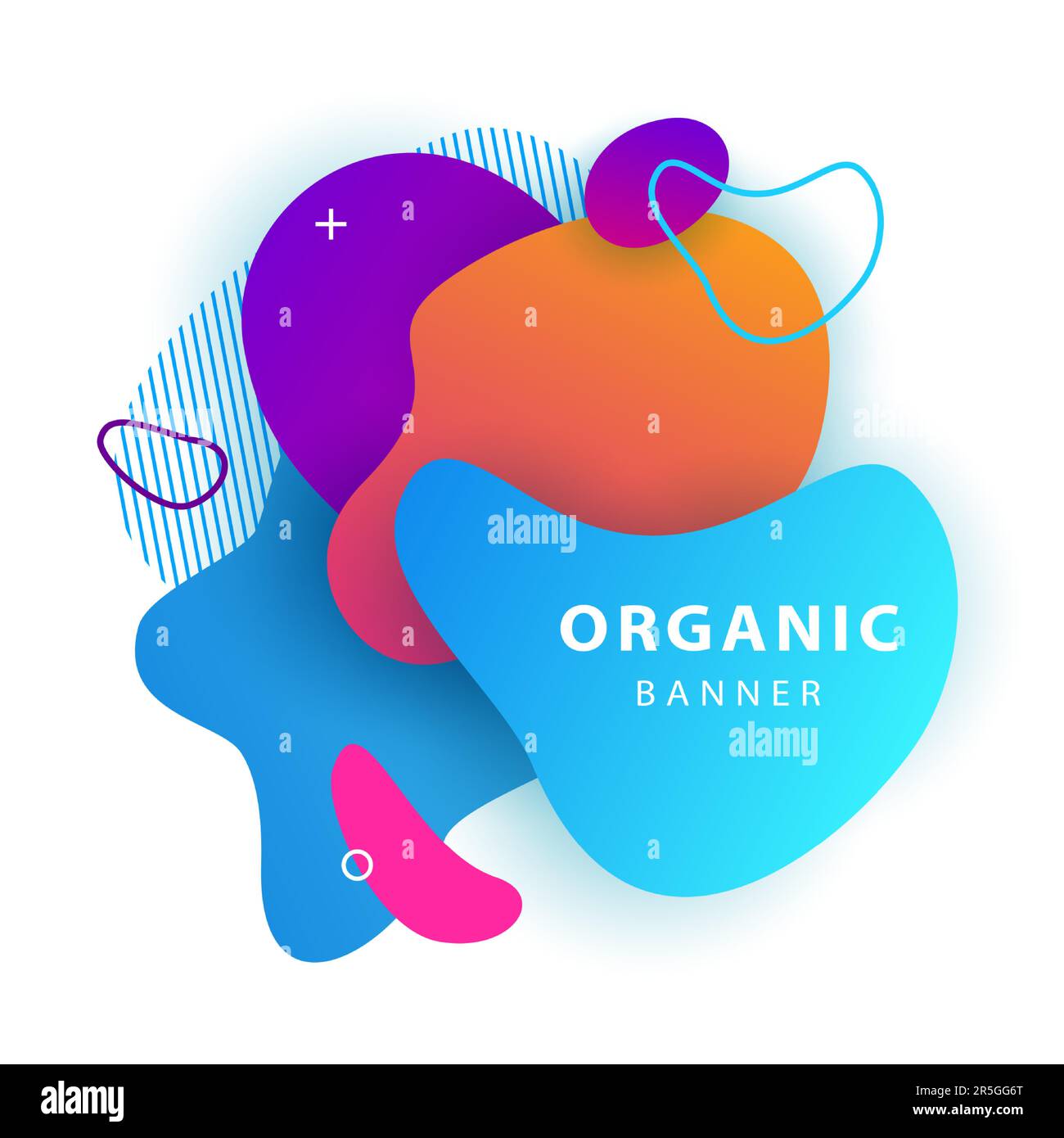 Abstract colorful wavy blobs Stock Vector Image & Art - Alamy