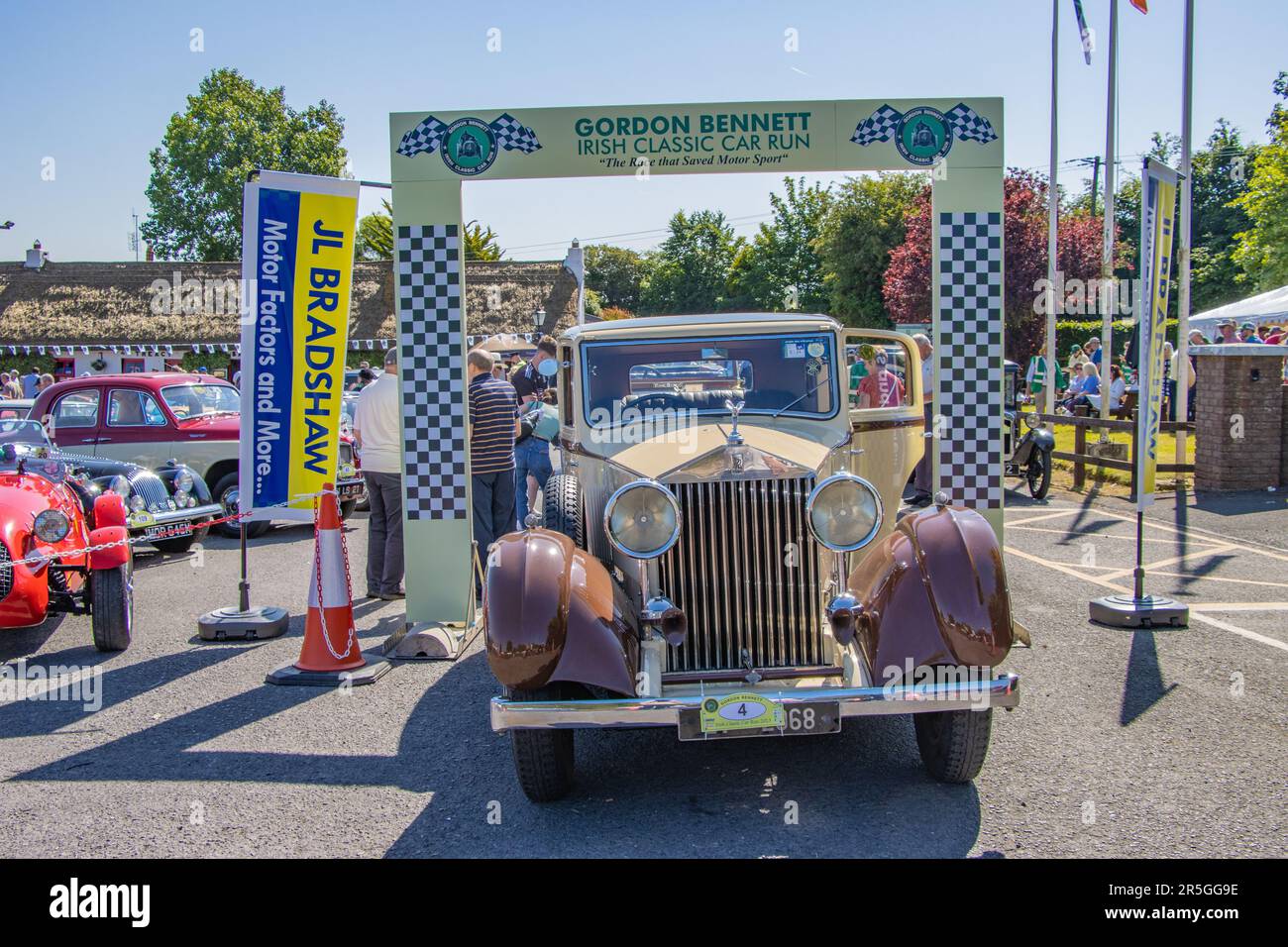 Gordon Bennett Classic Car Run, Portlaoise, June 2023 Stock Photo - Alamy