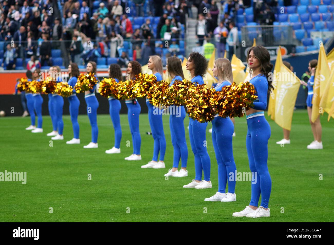 Saint Petersburg, Russia, 3 June 2023: Football. Russian Premier League ...