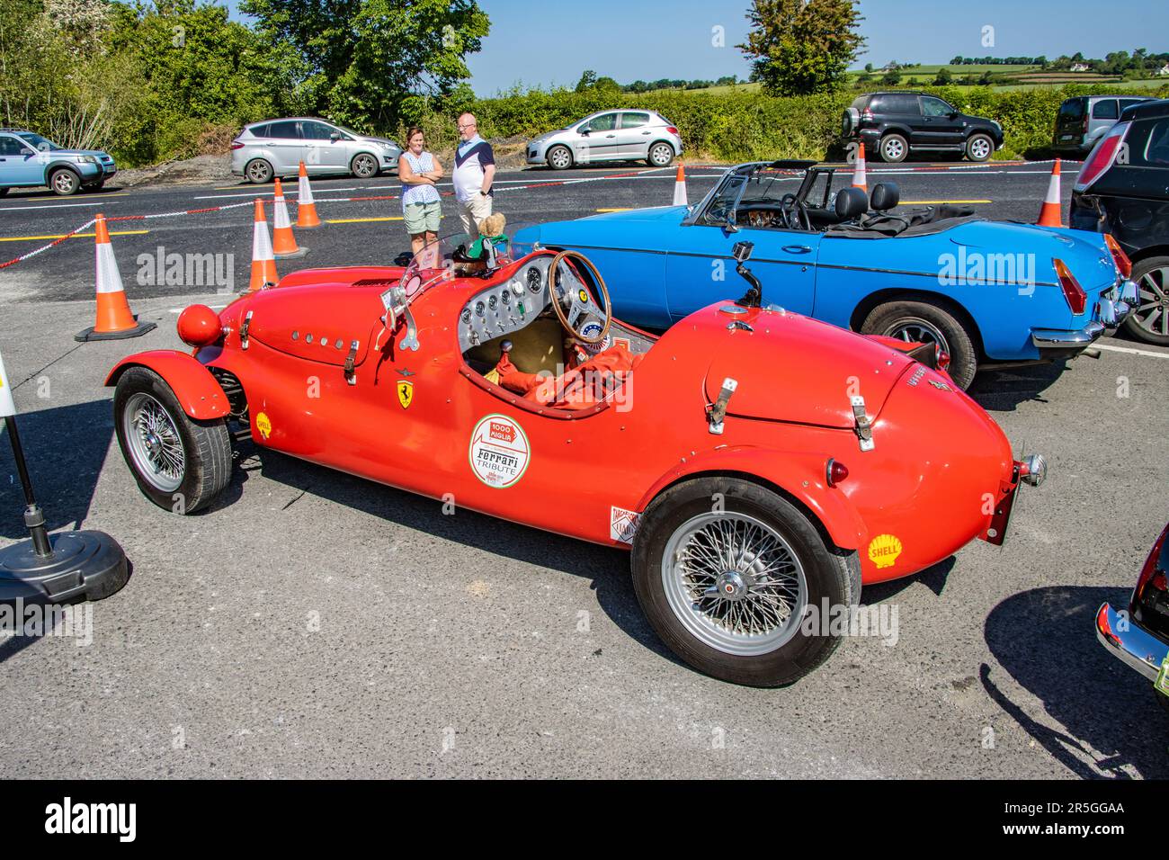 Gordon Bennett Classic Car Run, Portlaoise, June 2023 Stock Photo - Alamy