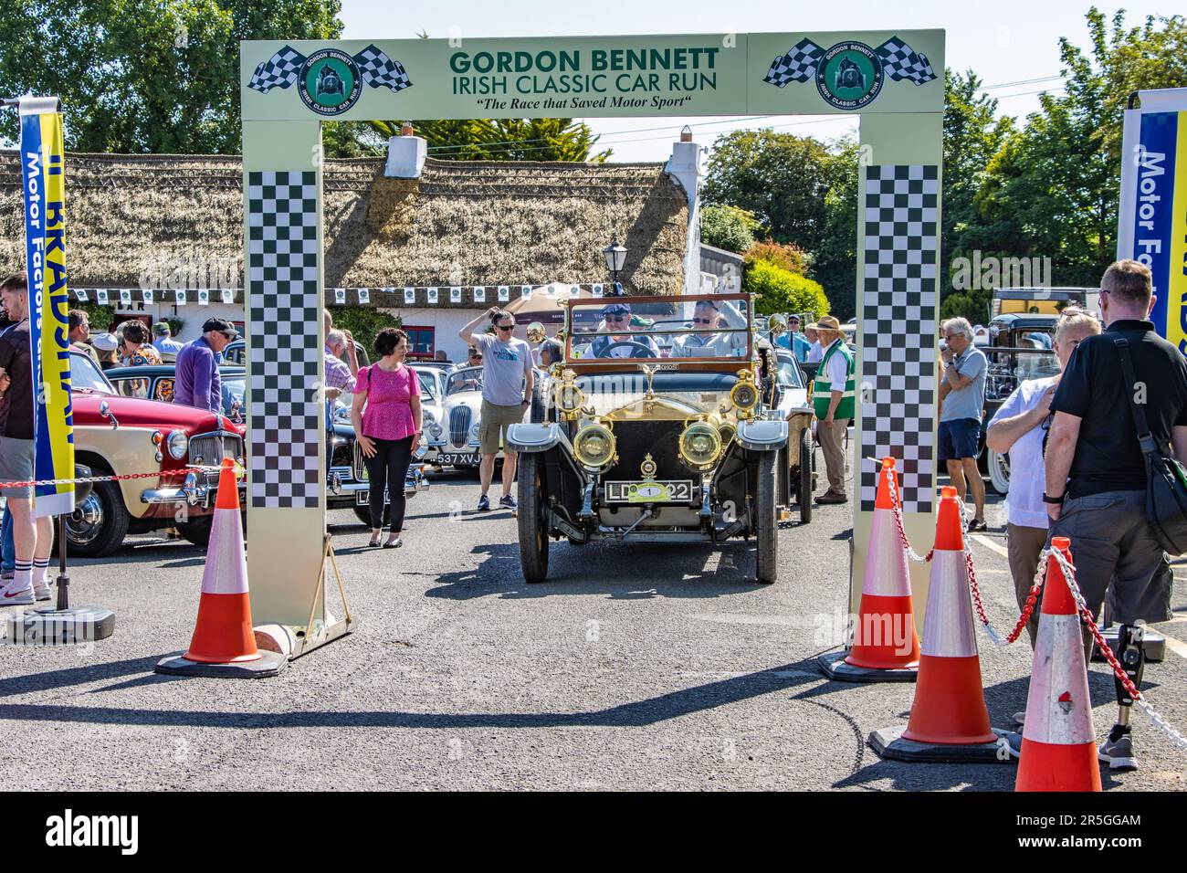 Gordon Bennett Classic Car Run, Portlaoise, June 2023 Stock Photo - Alamy