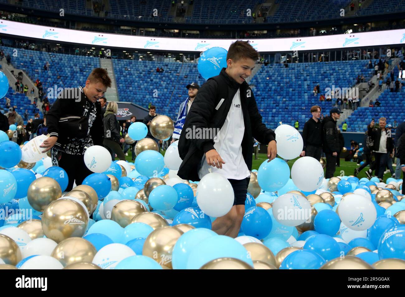 Saint Petersburg, Russia, 3 June 2023: Football. Russian Premier League ...