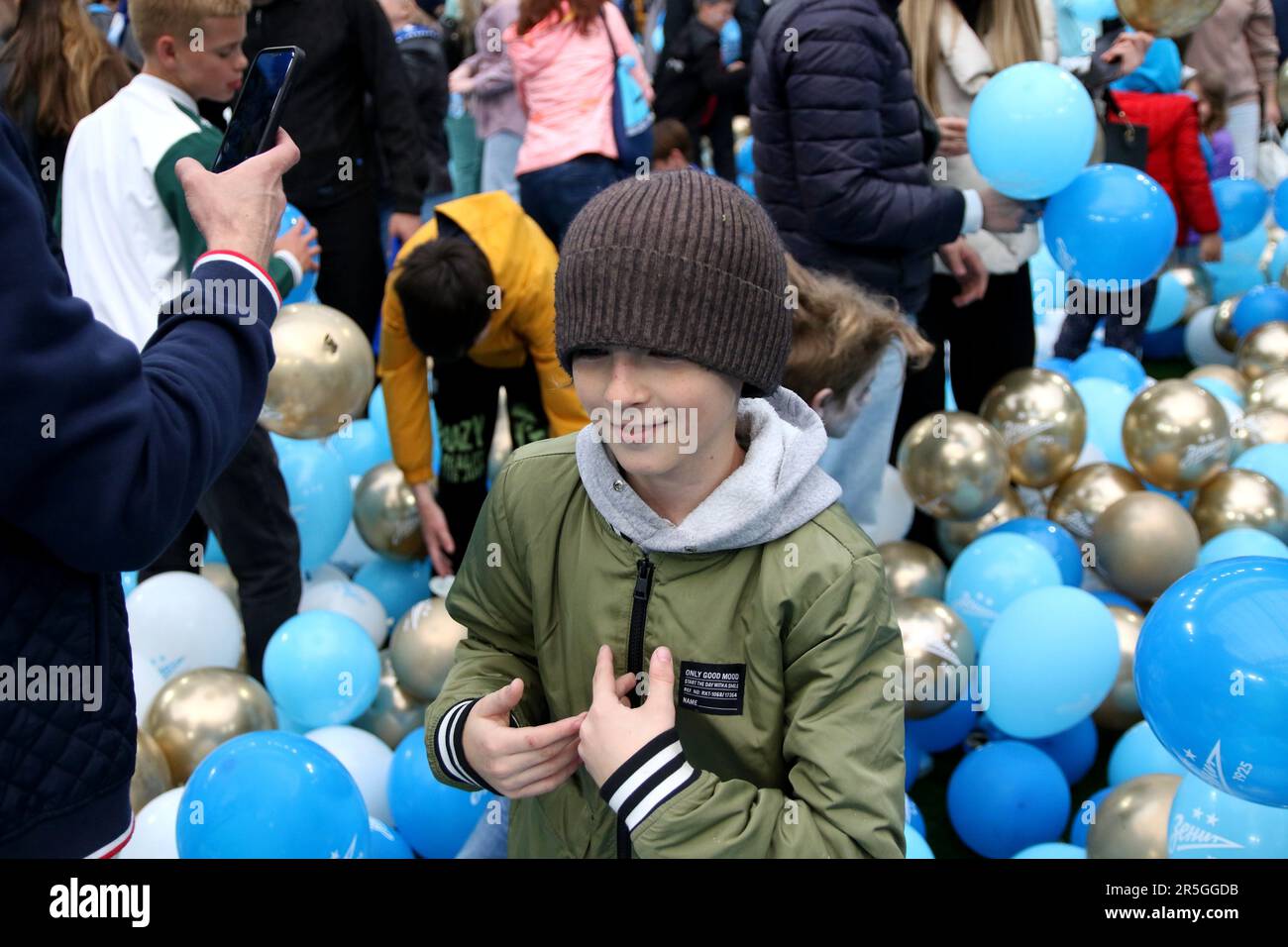 Saint Petersburg, Russia, 3 June 2023: Football. Russian Premier League ...