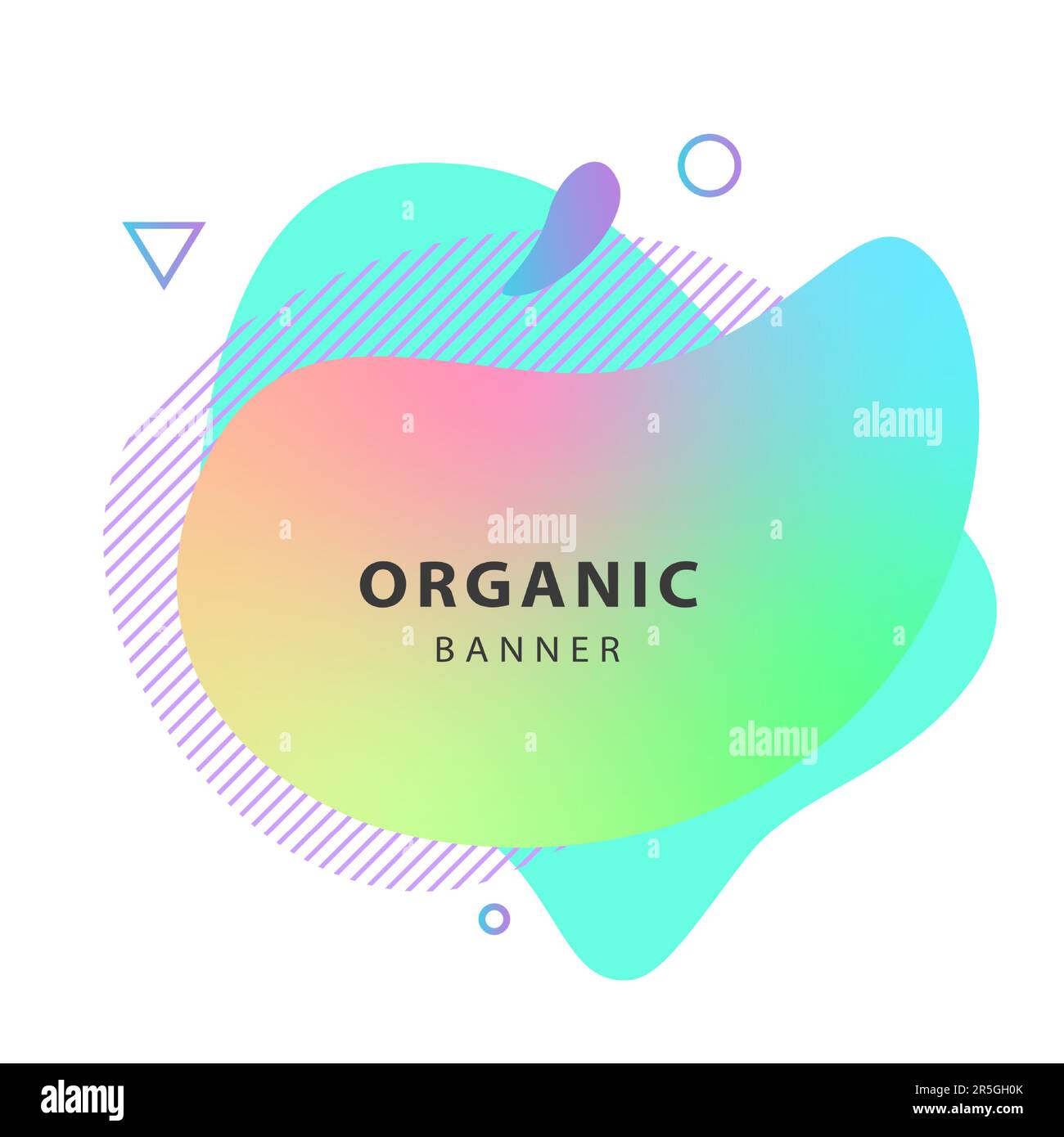 Colorful unique wavy blobs Stock Vector Image & Art - Alamy