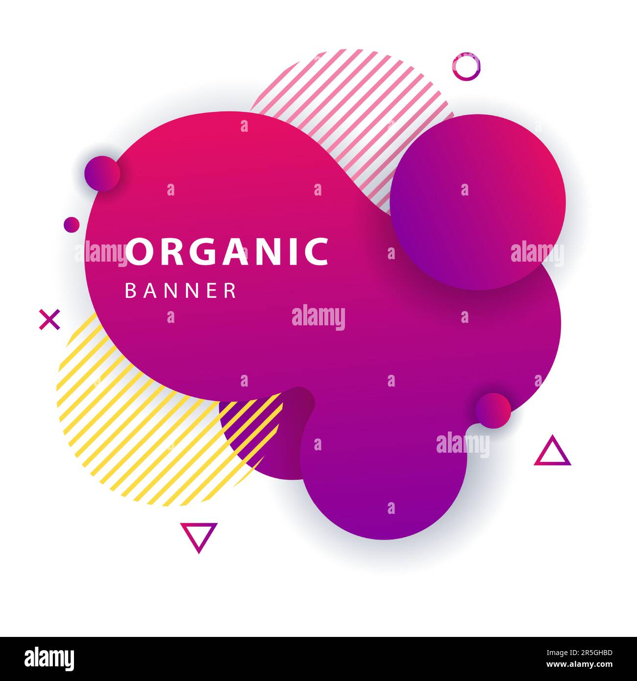 Layered fluid purple blobs Stock Vector Image & Art - Alamy